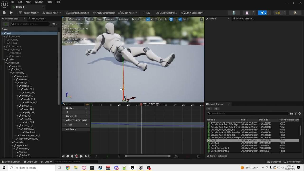 Fix Animations With Key Frames - Unreal Engine 5 - YouTube