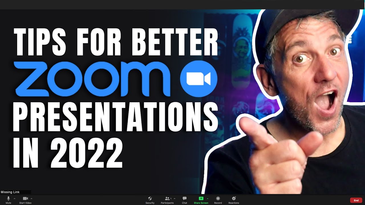 Top tips for presenting on Zoom 2022 - YouTube