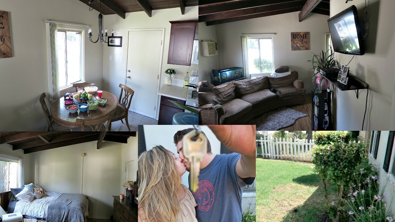 OUR FIRST HOME TOGETHER! - YouTube