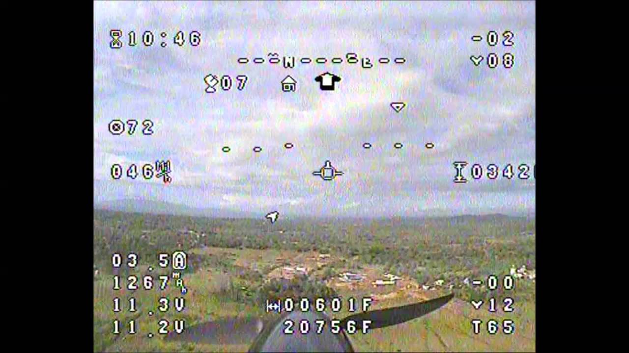 Arkbird OSD RTH test - YouTube