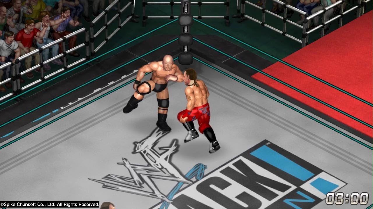 FIRE PRO WRESTLING WORLD | Stone Cold VS. Shawn Michaels - YouTube