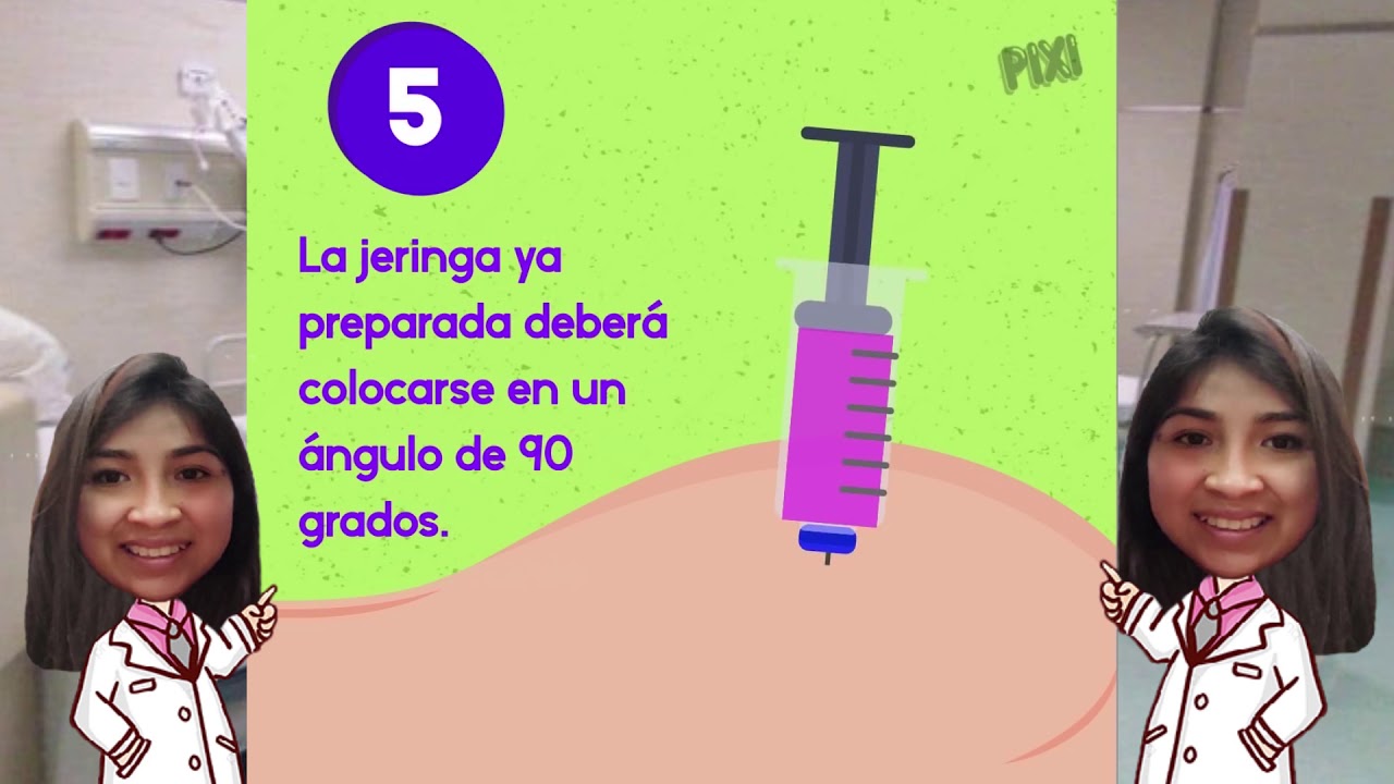 Punción vía intramuscular y subcutánea - YouTube