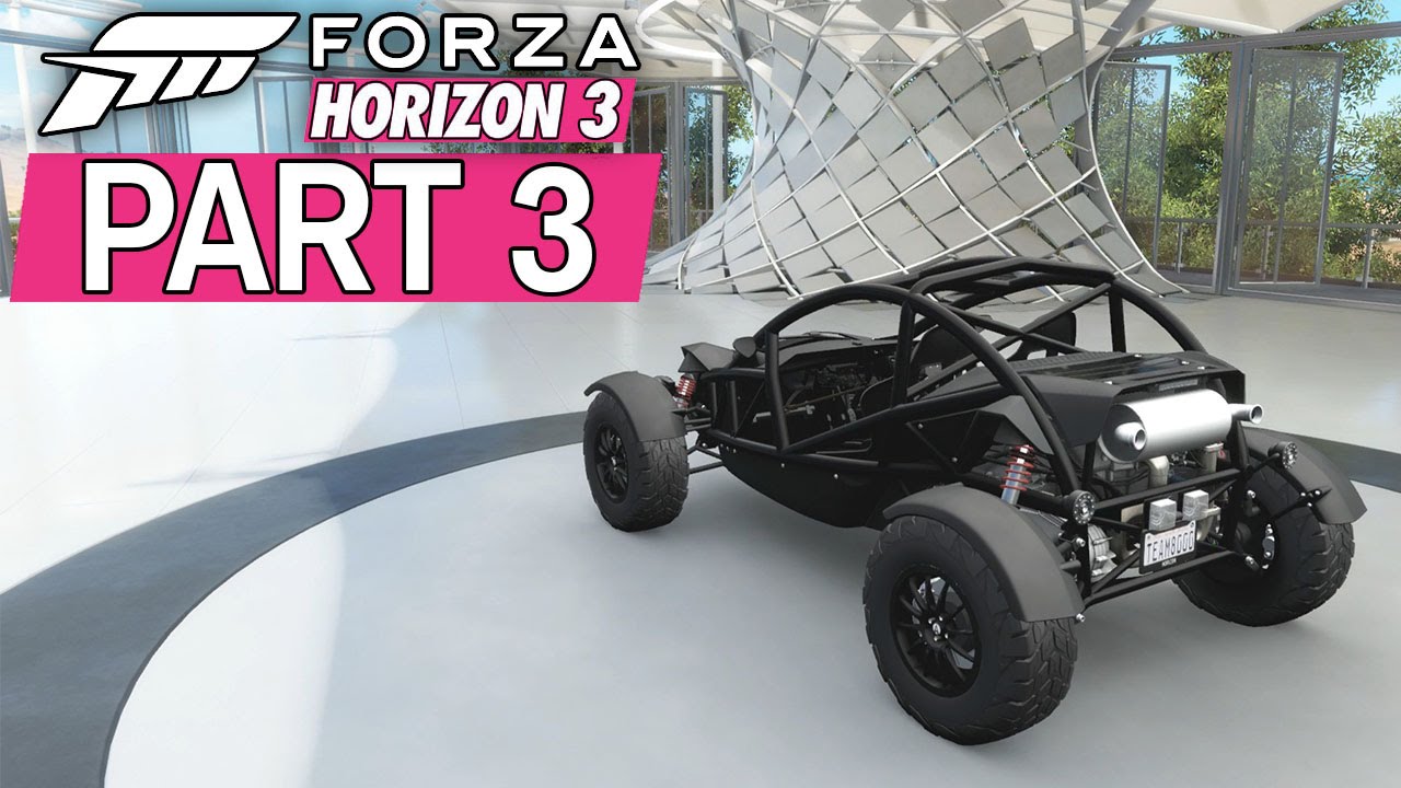 Forza Horizon 3 - Let's Play - Part 3 - "Outback Buggies, Barn Find #1 ...