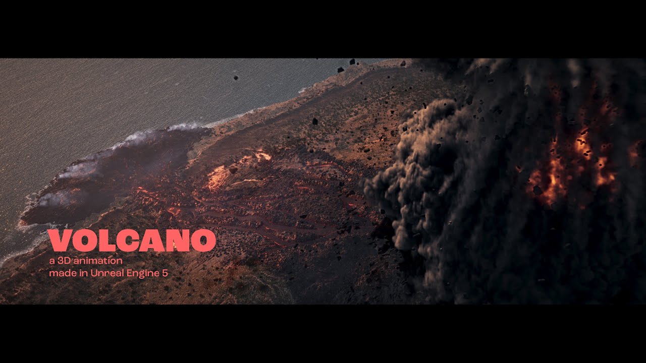 VOLCANO a 3D animation made in Unreal Engine 5 - YouTube