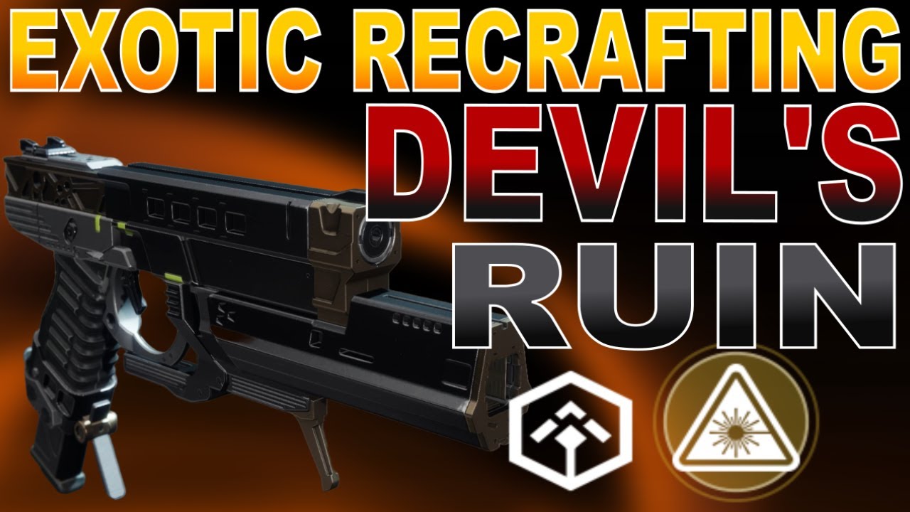 I FIXED Devil's Ruin in Destiny 2! - YouTube
