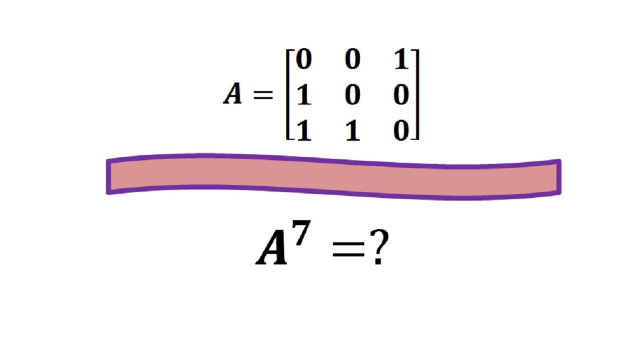 Matrice - stepenovanje - YouTube