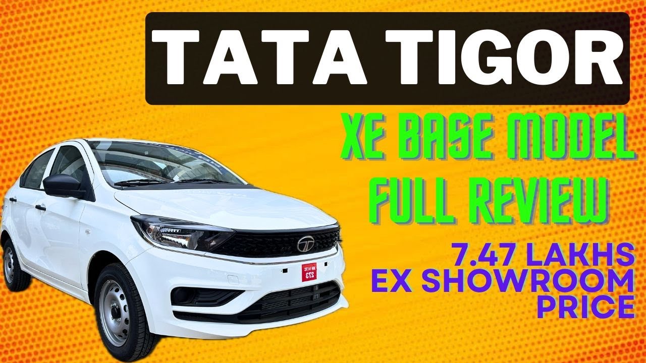 TATA TIGOR PETROL XE BASE MODEL REAL LIFE REVIEW | YOUANDCARS - YouTube