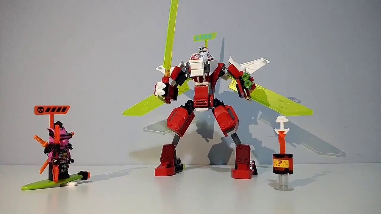 LEGO Ninjago Kai´s Mech Jet - YouTube