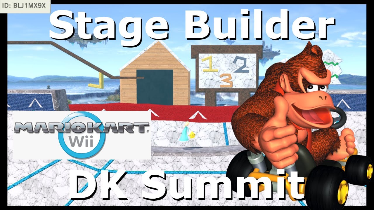 Super Smash Bros. Ultimate - Stage Builder - "DK Summit" - YouTube