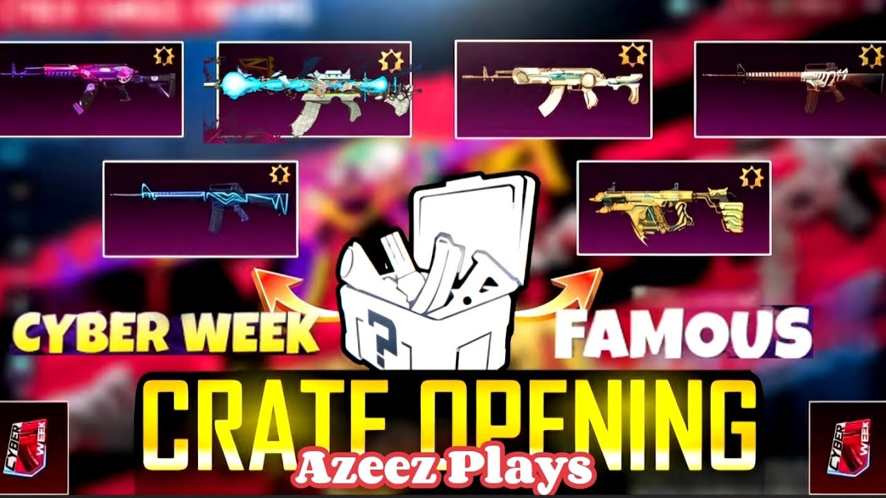 🔥Cyber Famous FireArm |Crate Opening|Cyber week Famous - YouTube