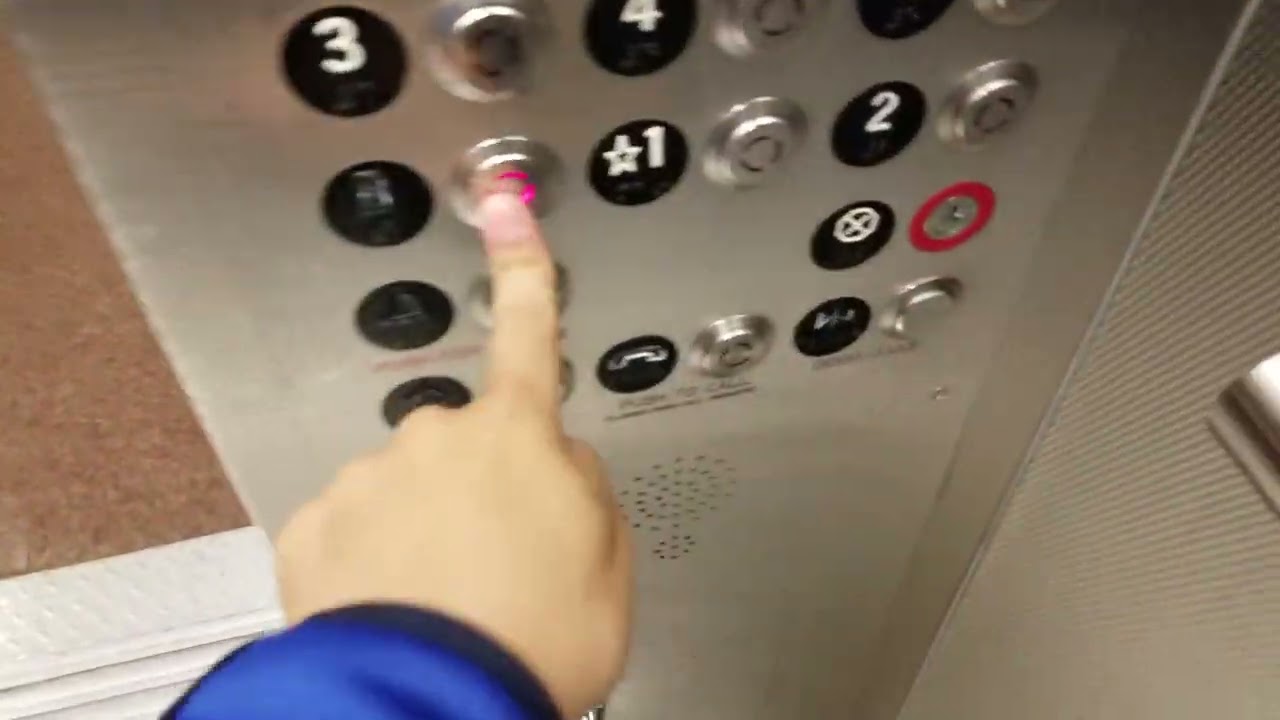 ERM'd 1982 Fujitec Traction Service Elevators @ Sheraton (Pike Street ...