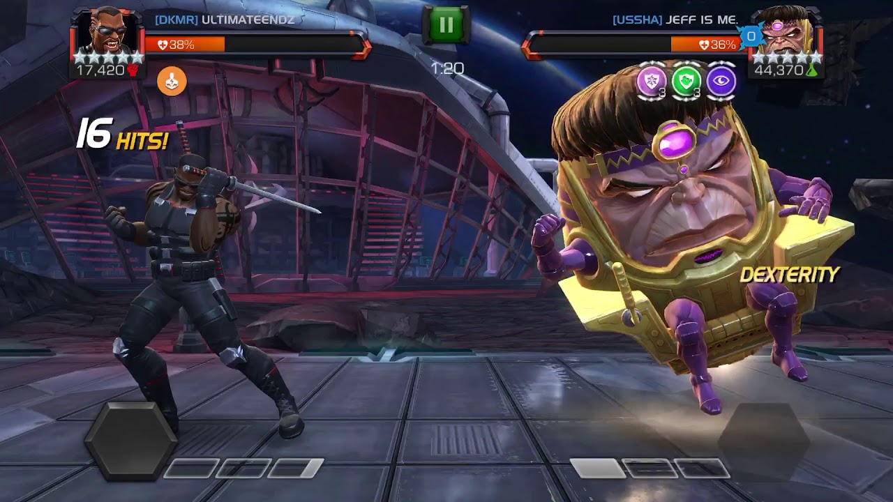 MCOC Modok AW boss 1 shot - YouTube