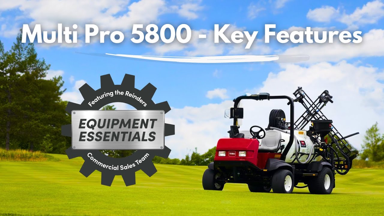 Toro MP5800 Key Features | Equipment Essentials | Episode 1 - YouTube