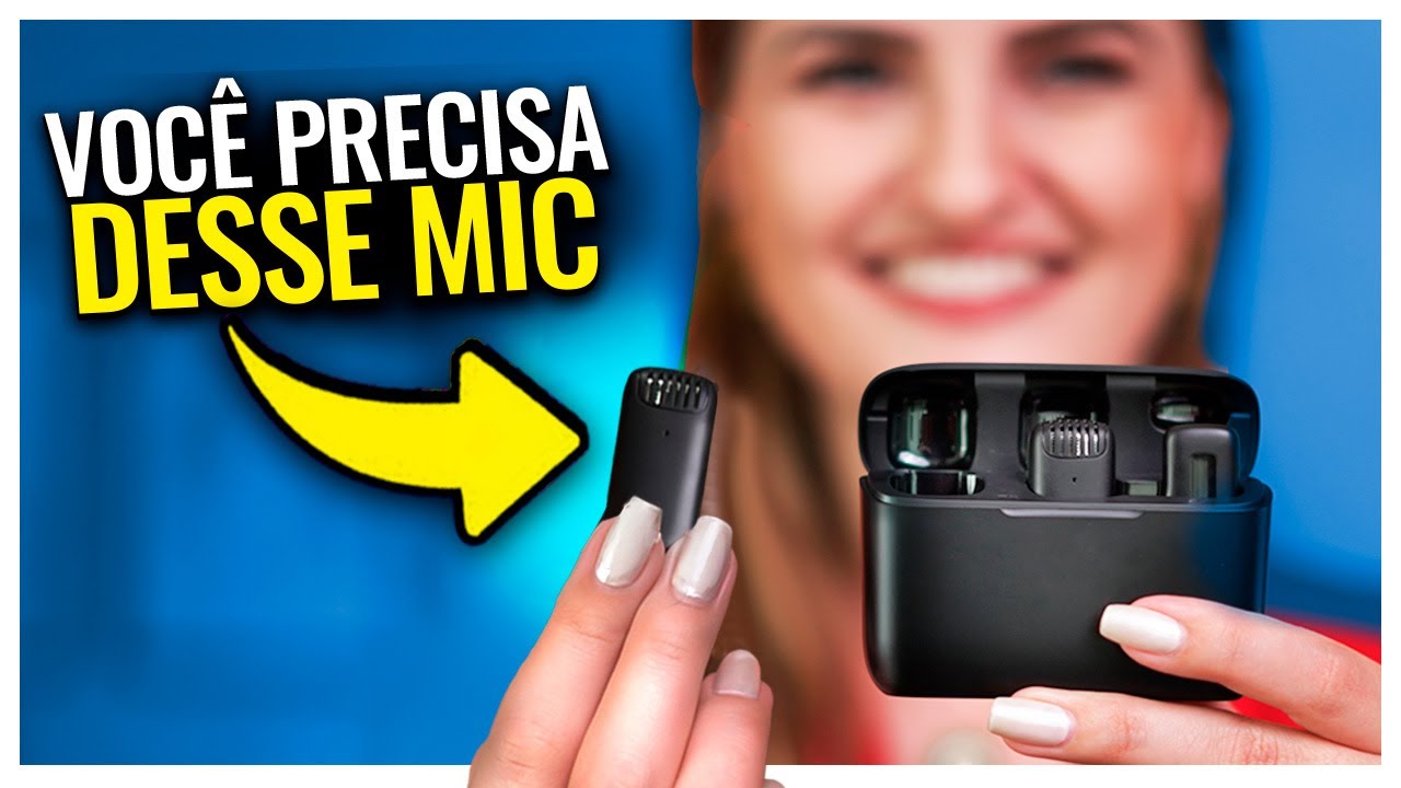 [2025] MELHOR MICROFONE SEM FIO de LAPELA para CELULAR PROFISSIONAL ...