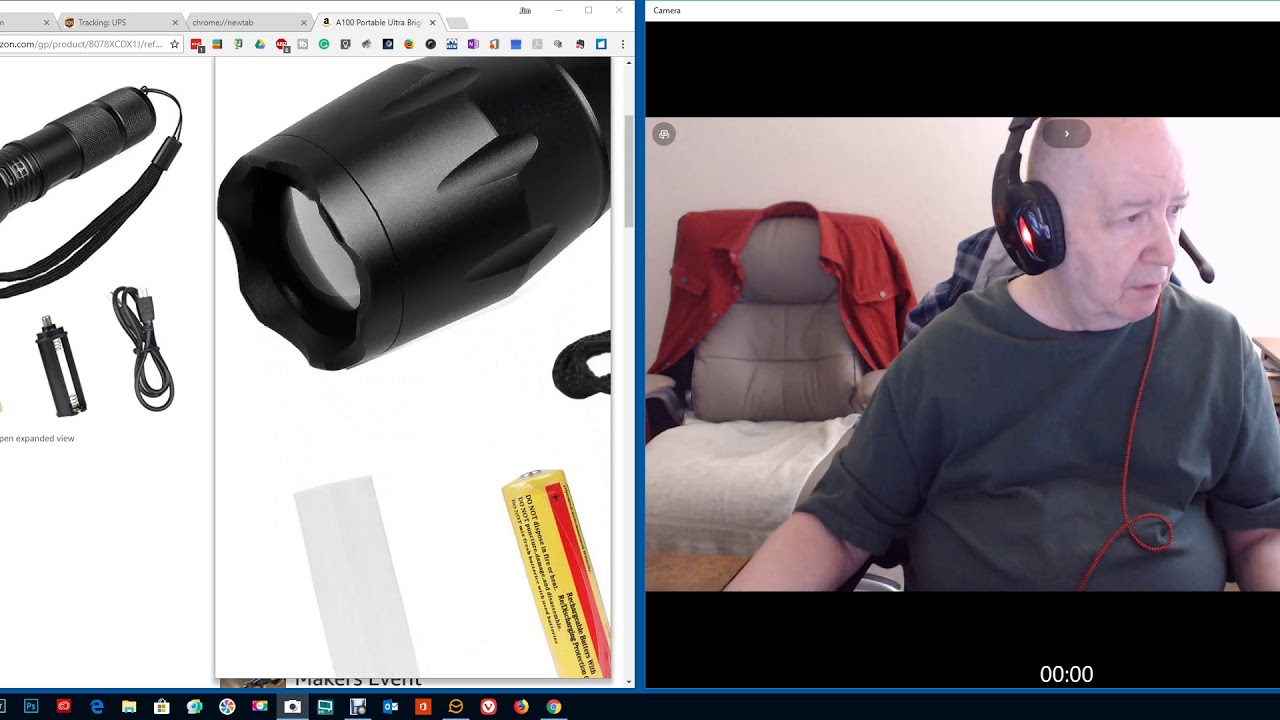 Review of the Semdisan A100 Tactical Flashlight - YouTube