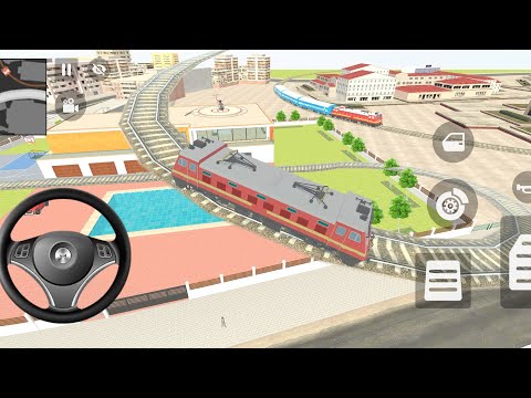 Franklin found the secret railway track 🚂 Indian Theft Auto simulator 😱💥