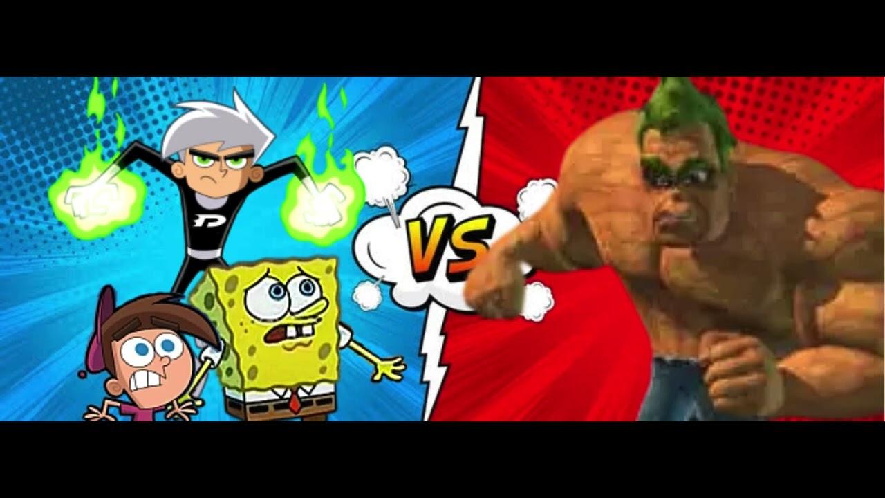 Danny, Timmy & SpongeBob Vs. Hulk Jimmy - YouTube