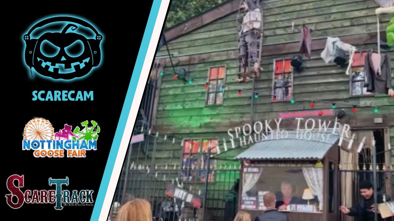 ScareCam: Spooky Tower Haunted House POV at Nottingham Goose Fair 2022 ...