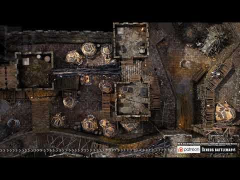 Beneos Battlemaps: Orc Fortress: Gate 2 [Pen & Paper Animated Battlemap ...