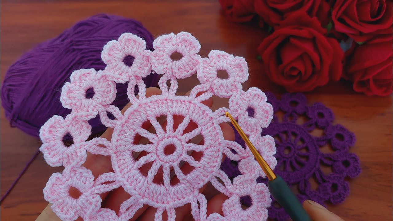Wonderful 3D Eye-Catching Crochet Flower: Beginner's Pattern Tutorial ...