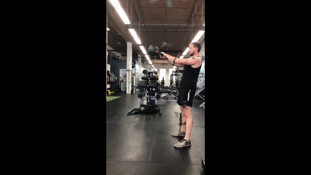 Two-Handed Kettlebell Swings - YouTube