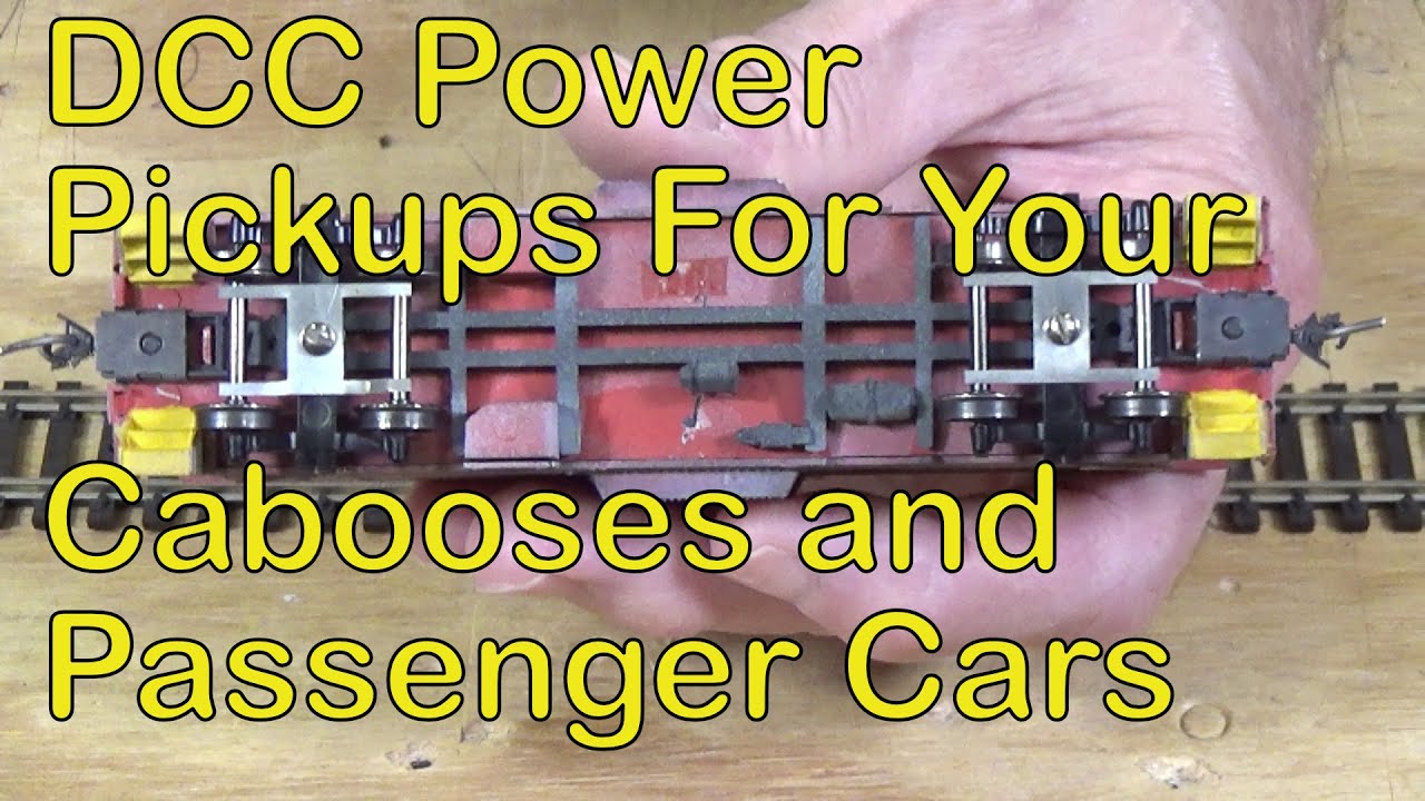 Power Pickups For Your Cabooses and Passenger Cars (102) - YouTube
