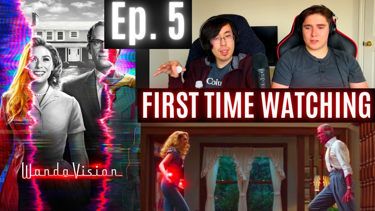 *WandaVision ep. 5* WANDA VS VISION?? (First Time Watching) The MCU ...