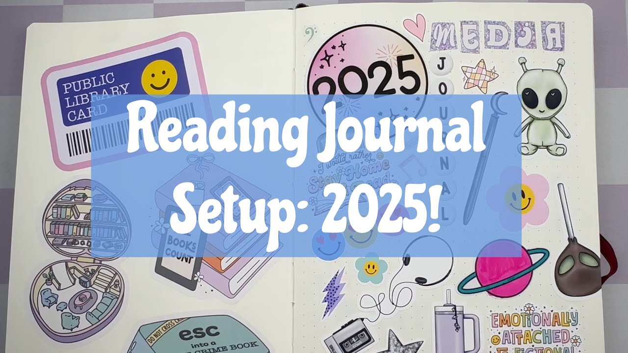 Reading Journal Setup - 2025 - YouTube