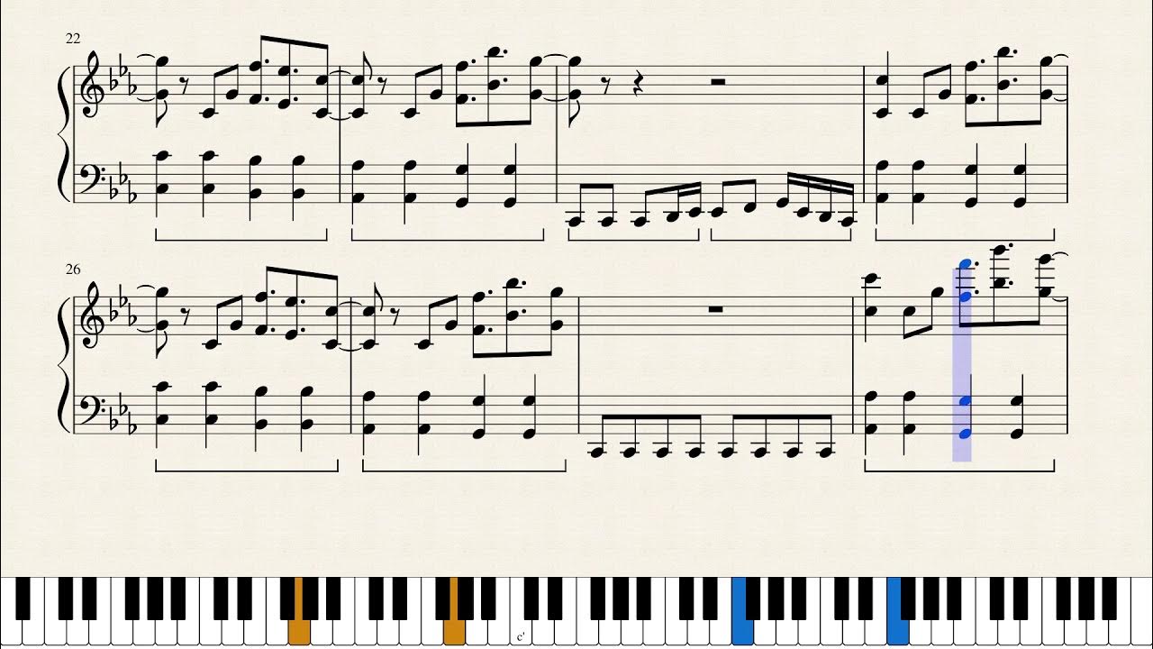 Steven universe- stronger than you (piano edition) - YouTube