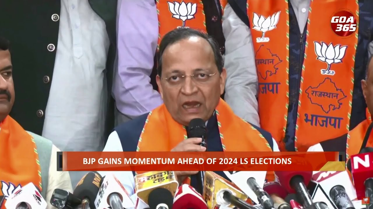 BJP Sweeps Rajasthan, Gains Momentum Ahead of 2024 LS Elections || ENGLISH || GOA365 - YouTube
