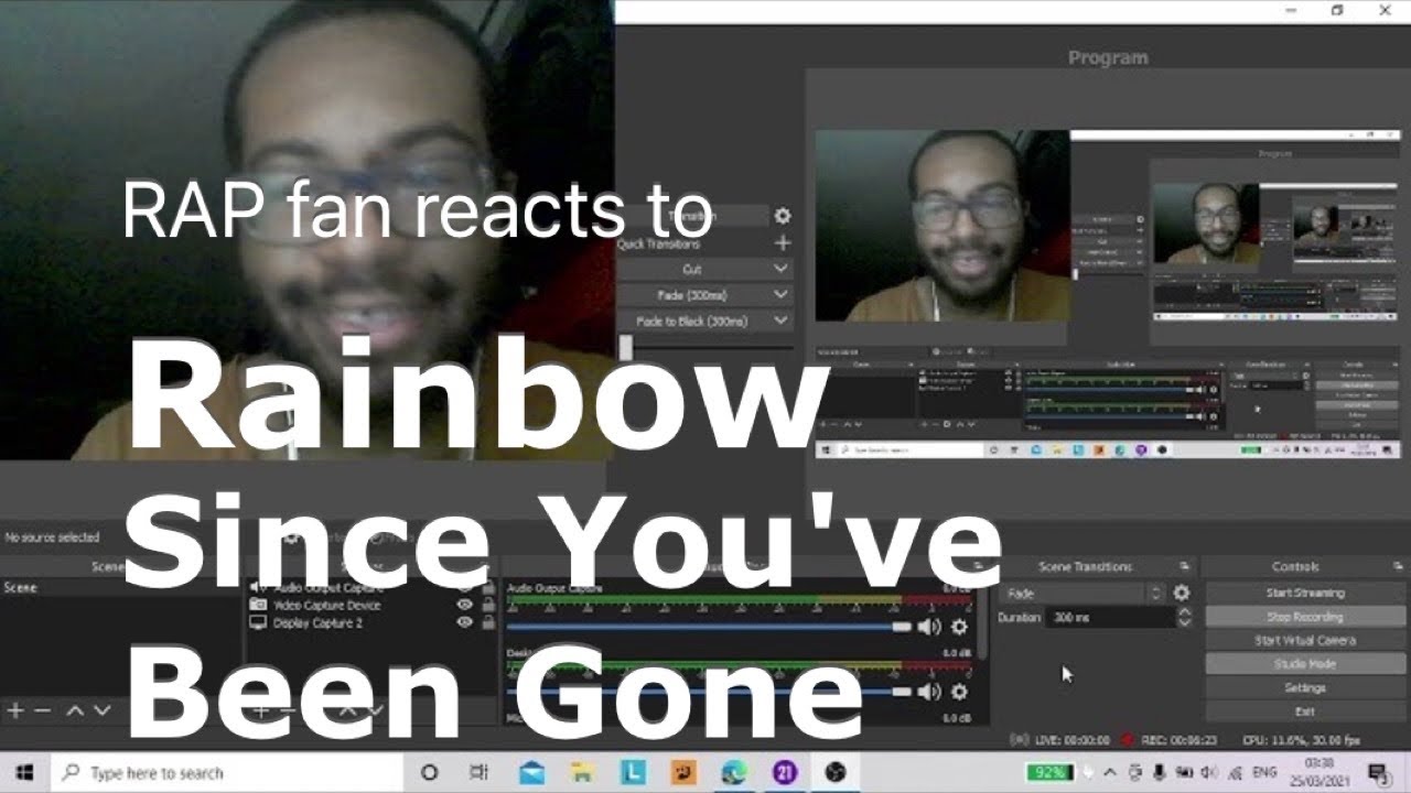 RAP fan reacting to Rainbow - Since You've been Gone - YouTube