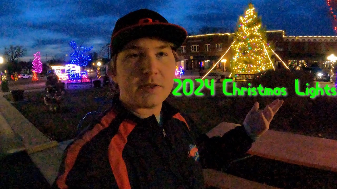 2024 Christmas Lights Walk Around Pontiac IL - YouTube