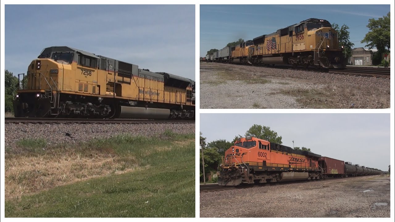 Union Pacific Trains — May 12, 2015 - YouTube