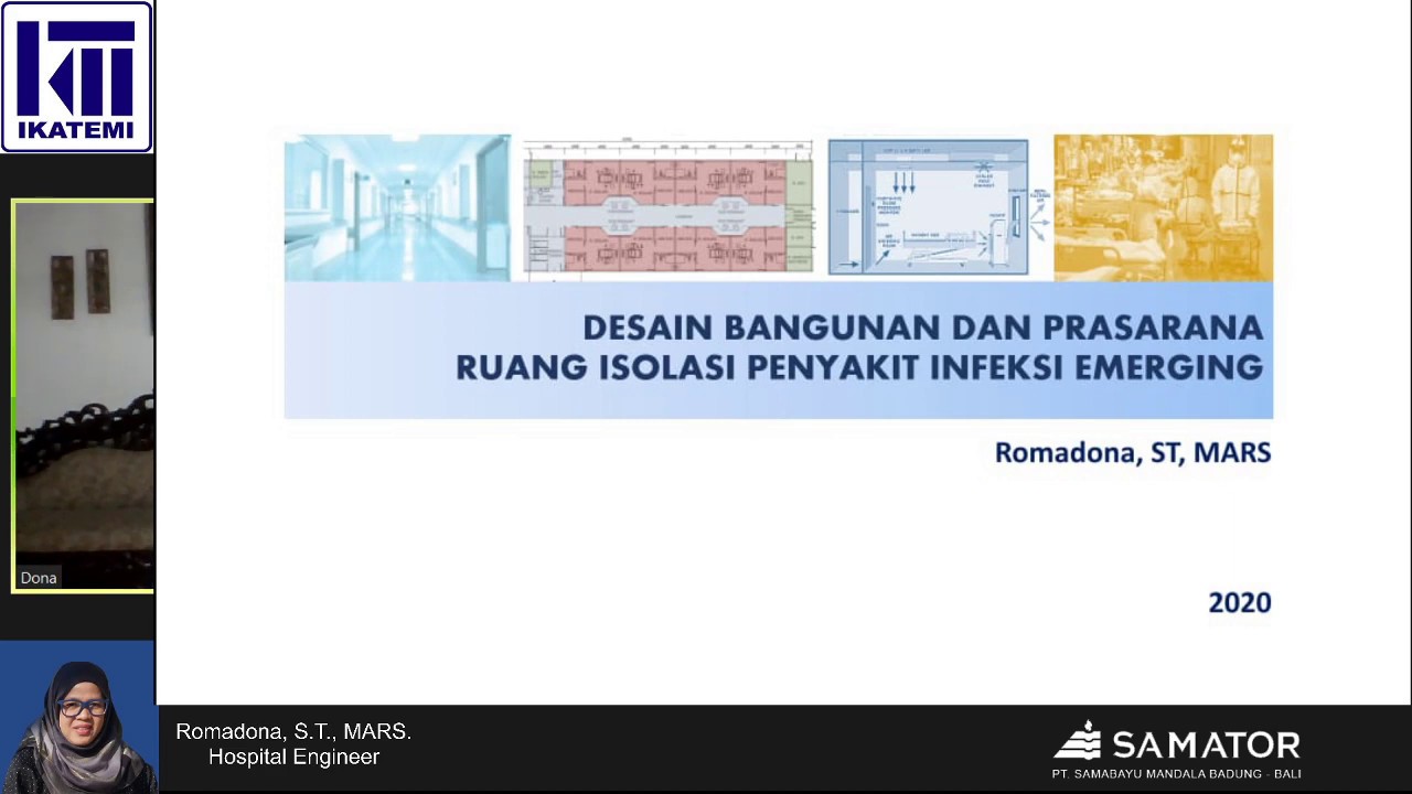 Design Bangunan dan Prasarana Ruang Isolasi Penyakit Menular Emerging ...
