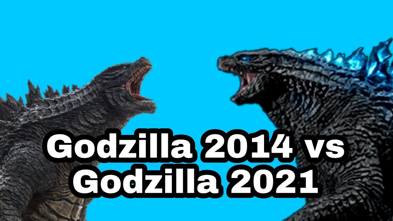 Godzilla (2014) vs Godzilla (2021) stop motion - YouTube