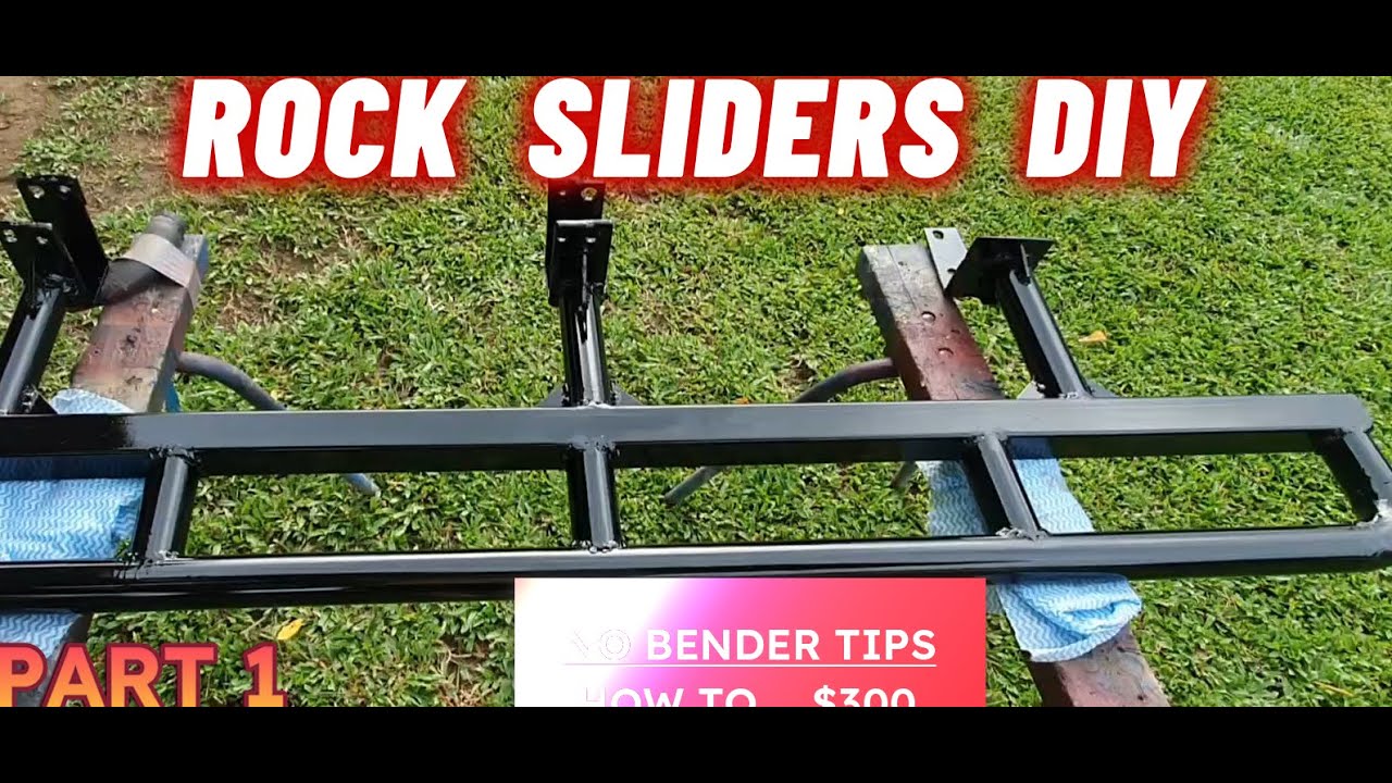 DIY ROCK SLIDERS!! NO BENDING P1 - YouTube