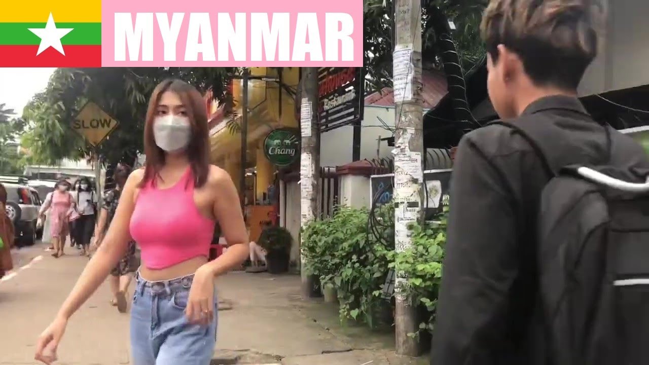 🇲🇲 Myanmar Peoples’ Daily Life in A Nice Urban Township Yangon - YouTube