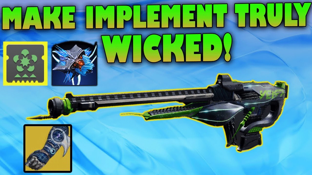 Abusing Stasis Shards For MASSIVE Wicked Implement Damage! Destiny ...