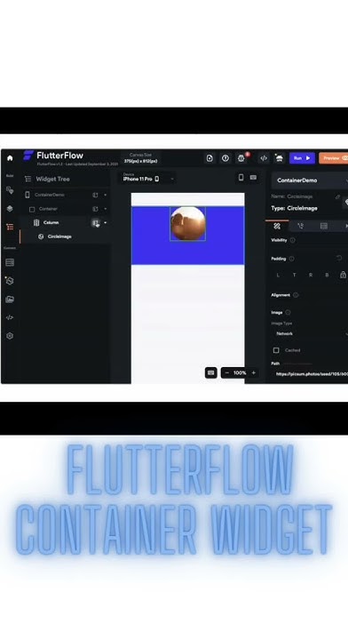 Flutterflow Container Widget Flutter Flutterflow Videotutorial Shorts Container Youtube