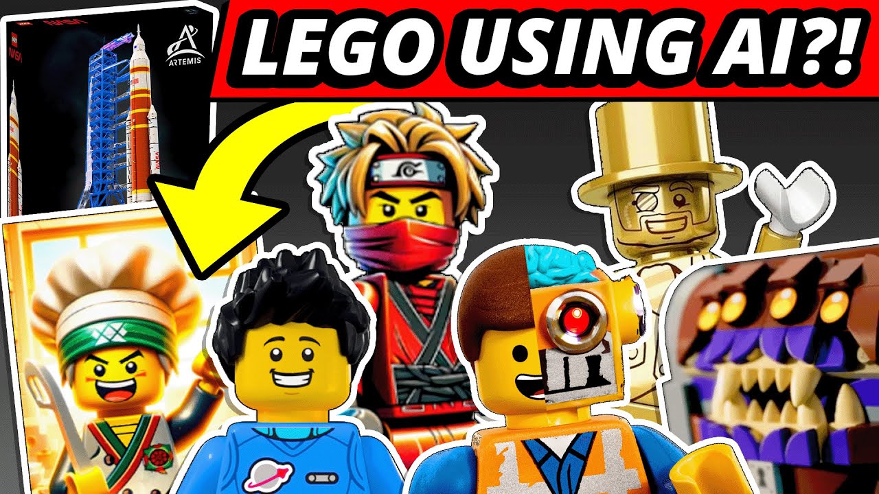 LEGO NEWS! LEGO Using AI?! 2 NEW Ideas Sets! Artemis Rocket! Could ...