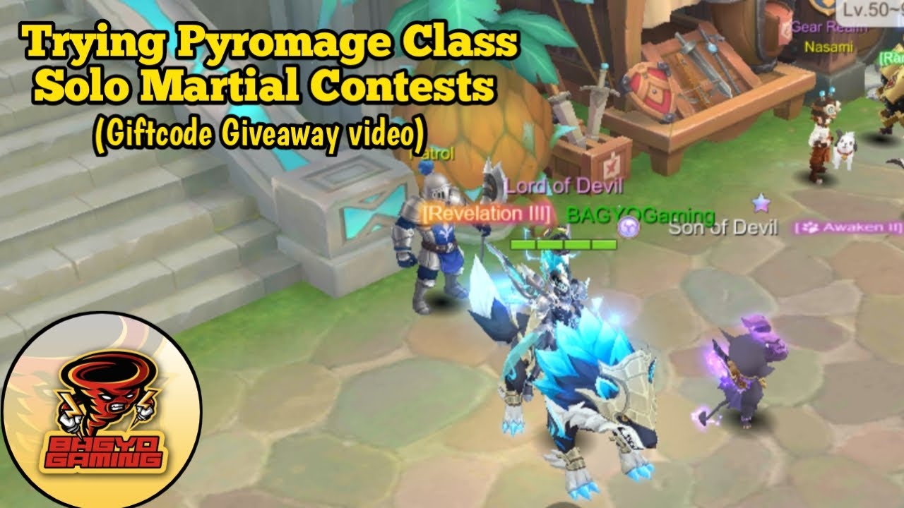 Trying Pyromage Class in Martial! - Cloud Song - YouTube