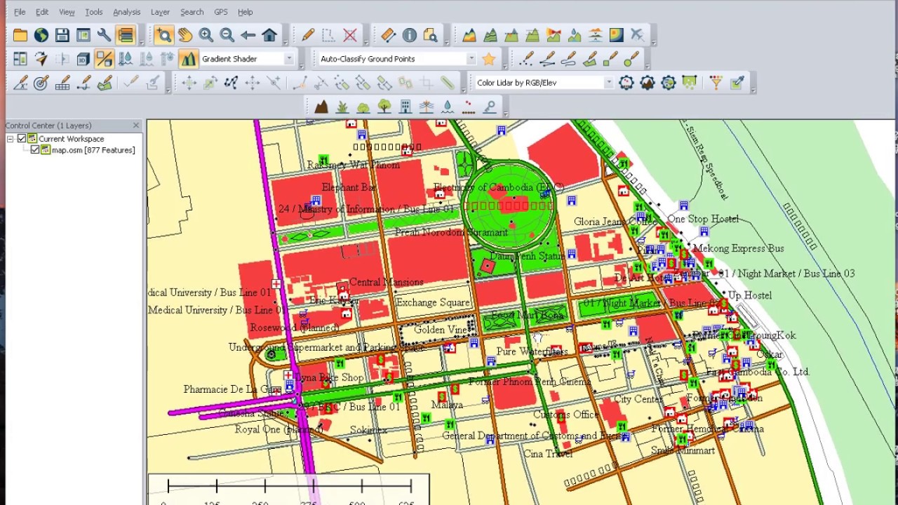 how to Export googlemap sreet roud to Autocad drowing (osm to dwg) part ...