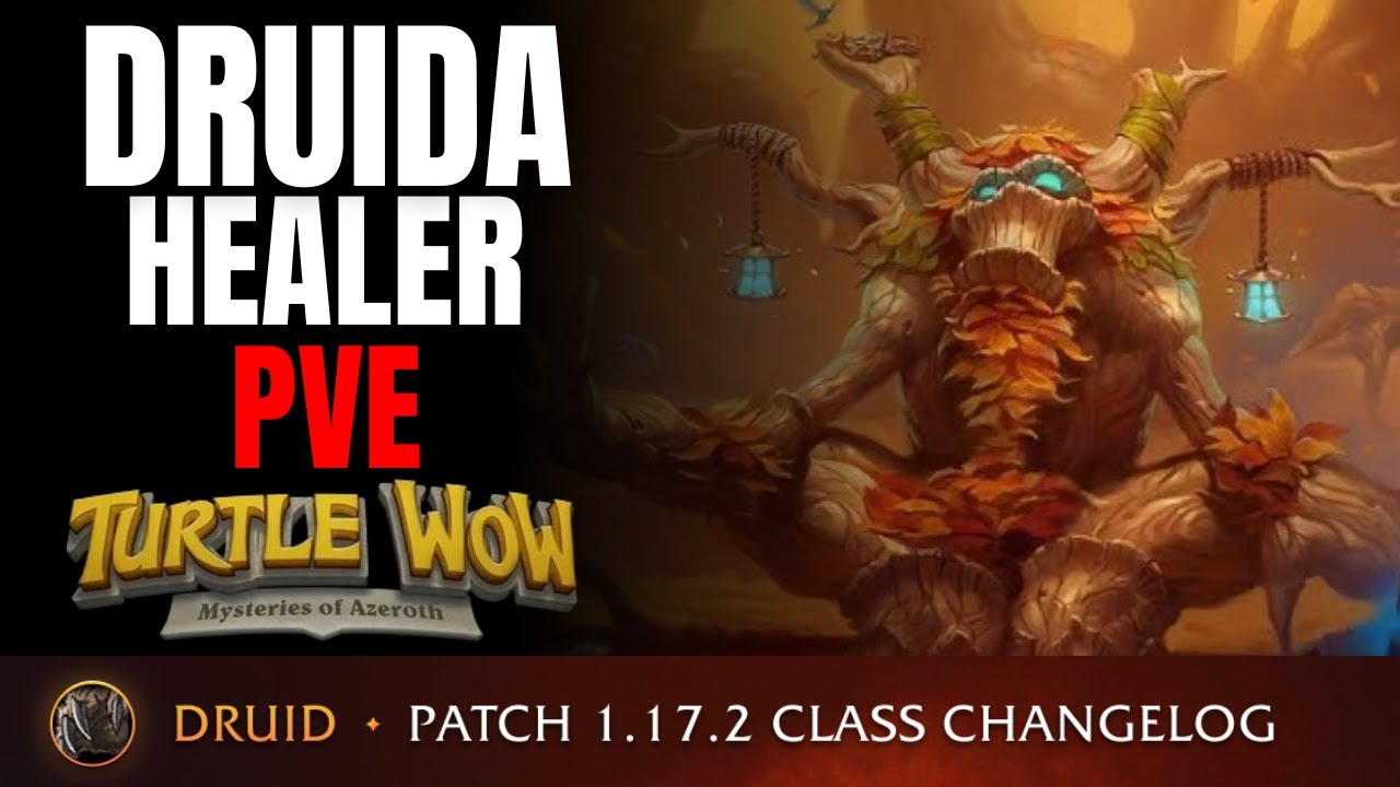 DRUIDA HEALER PvE en Turtle WoW: Guía DEFINITIVA para CURAR como un PRO ...