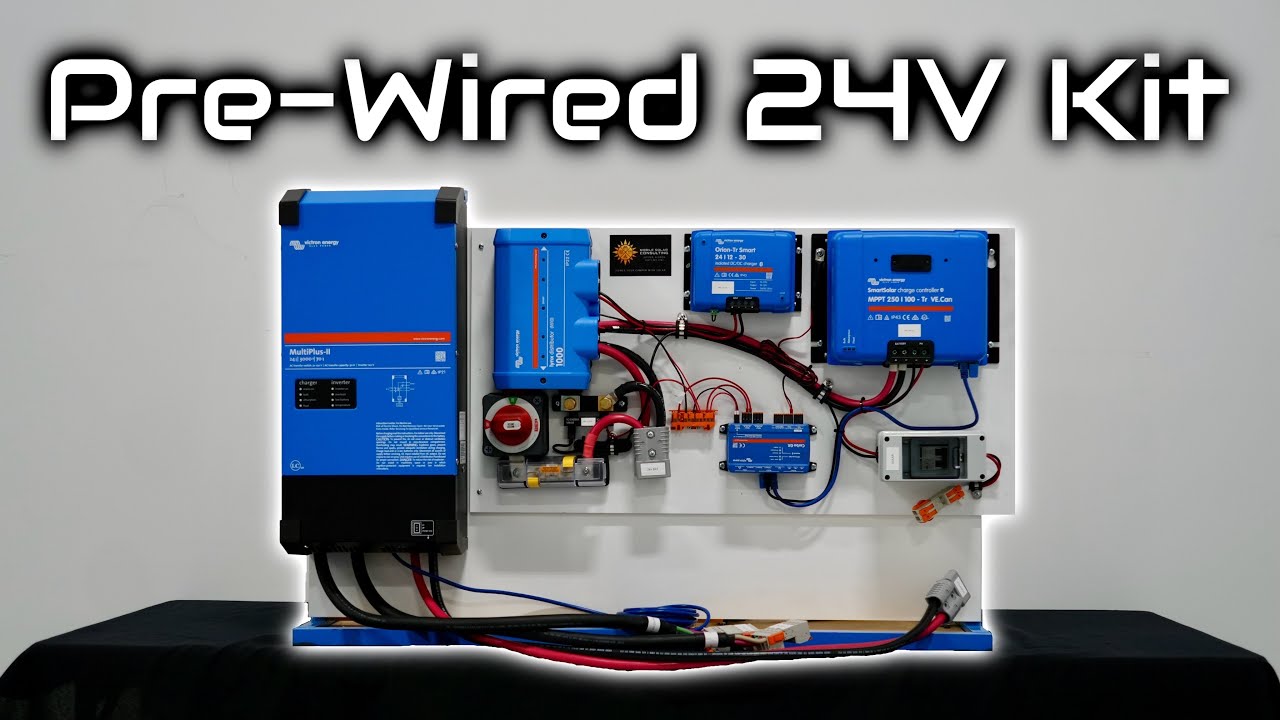 This PRE-WIRED Victron Kit is EASY TO INSTALL in Your RV/Campervan ...