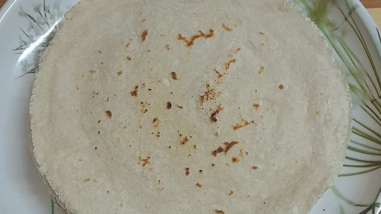 Rice Flour Roti | Rice Flour Chapathi | Akki roti | Chawal Ki Roti ...