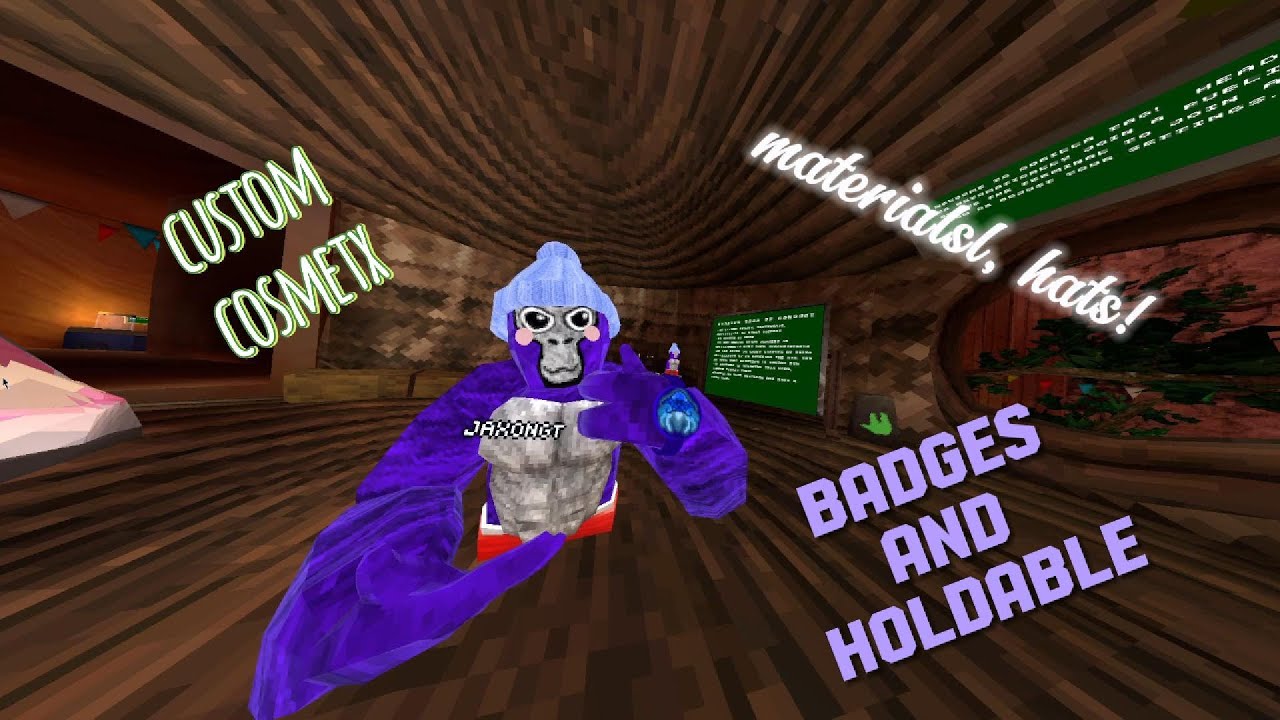 YOU CAN HAVE GORILLA COSMETICS ON YOUR HAND NOW??????? (banana os ...