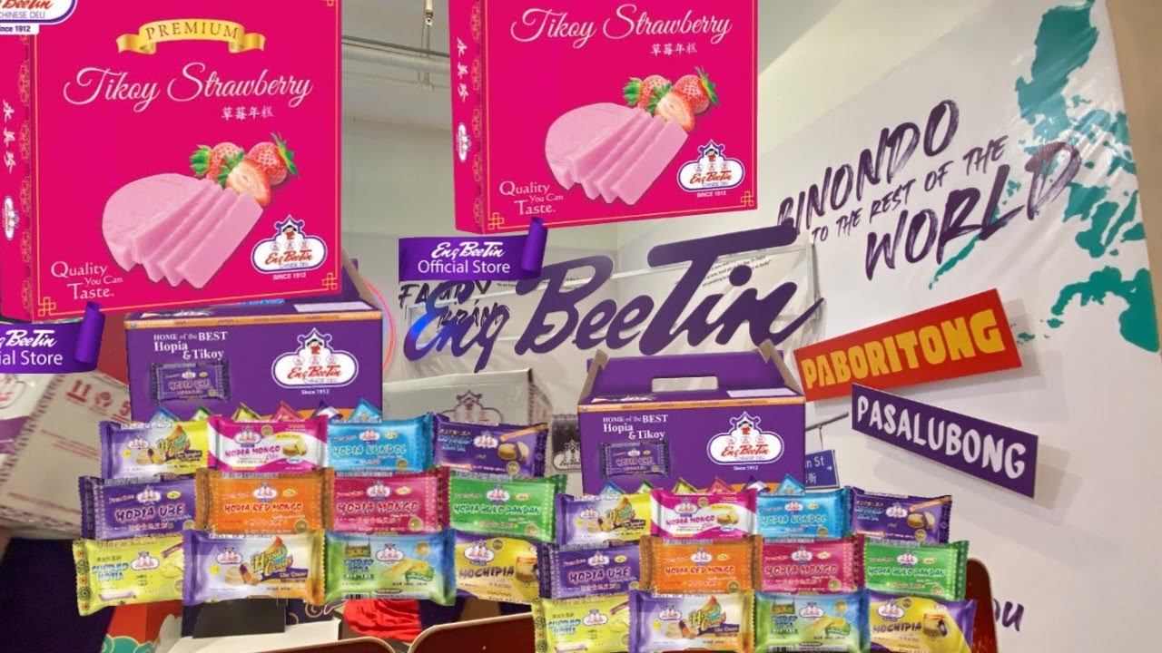 PREMIUM HOPIA TIKOY AND CHINESE DELICACIES IN ENG BEE TIN BEST ...