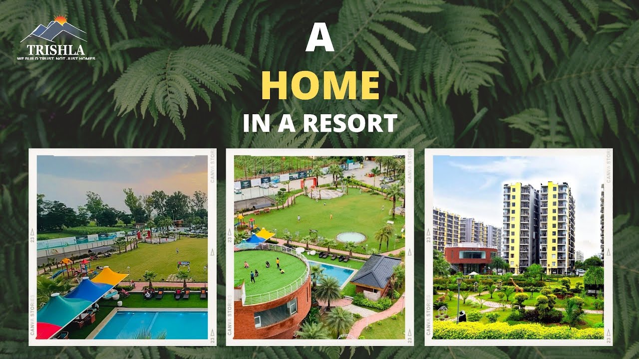 Resort Living in Trishla City, Near Chandigarh Airport | Ranging Rs.90 ...