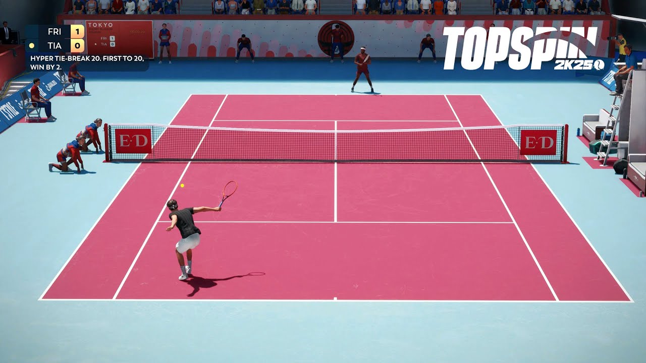 Top Spin 2K25 - Taylor Fritz Vs Francis Tiafoe I HYPER TIE BREAK I ...