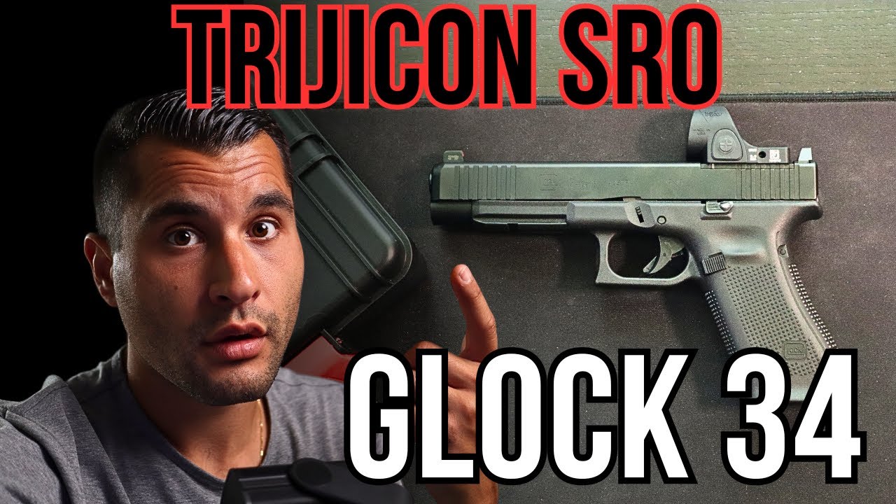 Trijicon SRO on Glock 34 Gen 5 MOS - Unboxing and Setup - YouTube